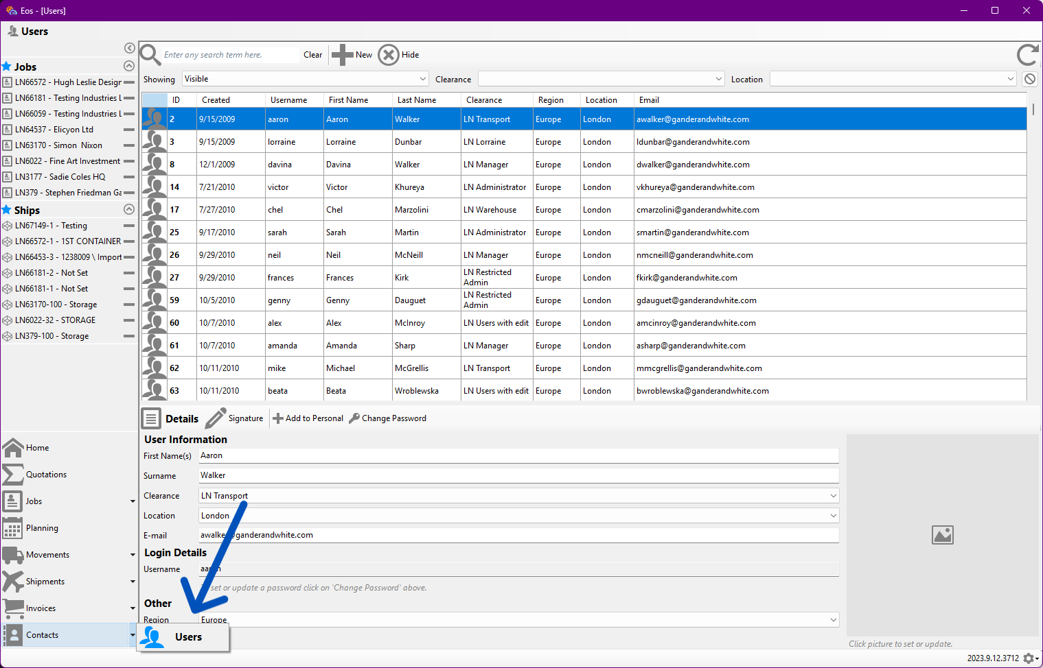 Adding Users | Eos Docs